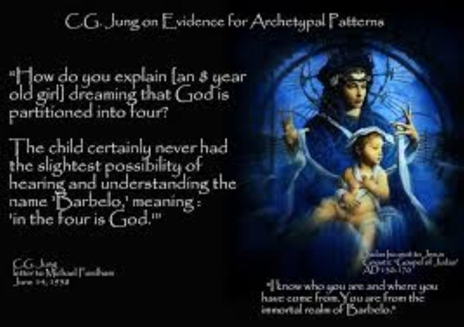 god | 1. Through uniting with the great self we reach the God.