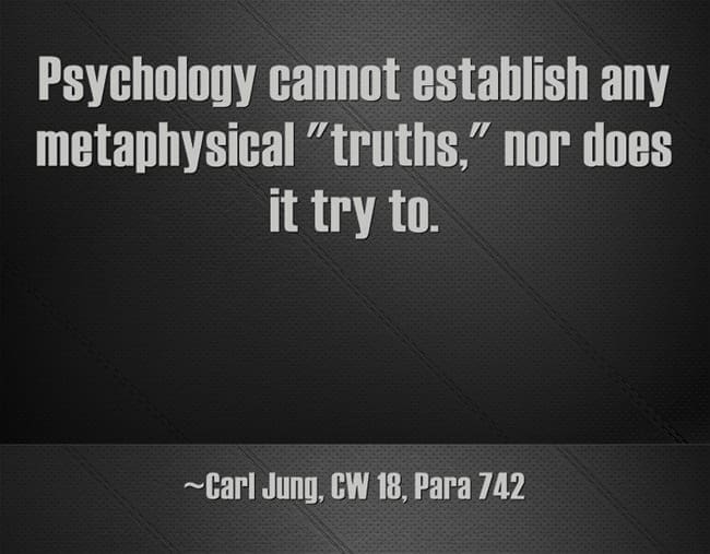Metaphysics | 1. Carl Jung on Psychology’s view of Metaphysics and of a ...
