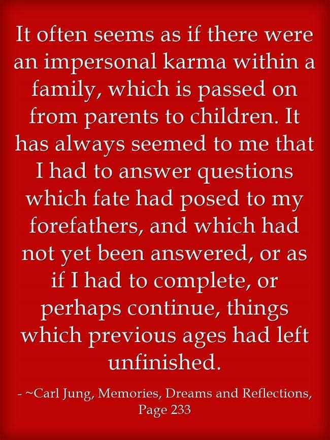 Karma | Carl Jung on “Karma” Anthology