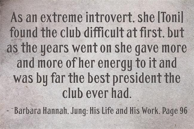 Introvert | Carl Jung: The Extravert Feels Prospectively, The Introvert ...
