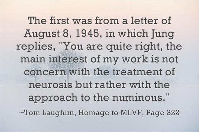 Carl Jung On Numinous Lexicon