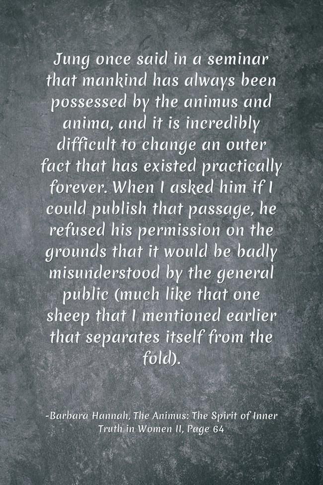 Carl Jung: But What About Men, What About Mankind