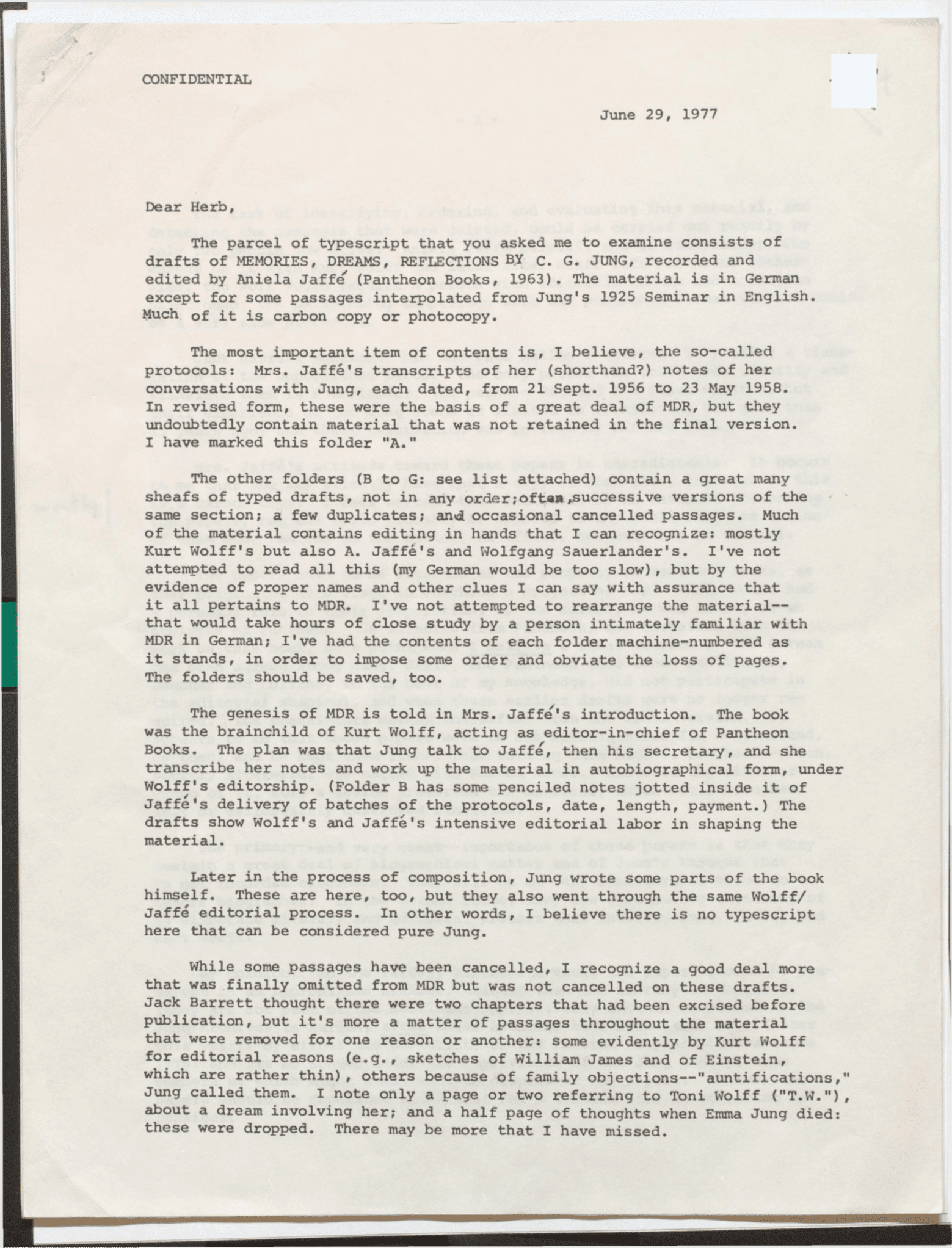 june | Dr. June Singer Obituary