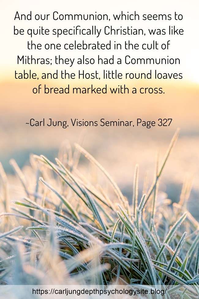 Carl Jung On "Holy Communion" - Quotations