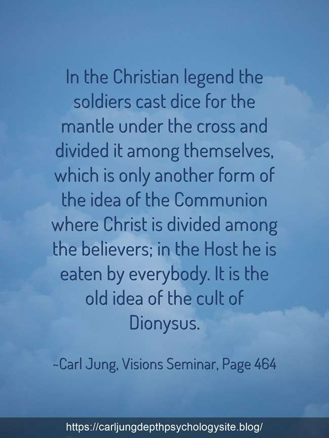 Carl Jung On "Holy Communion" - Quotations