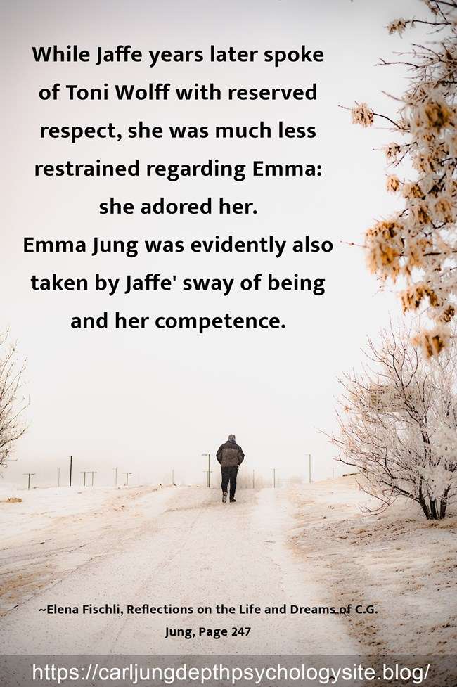 Toni Wolff: The Only Purpose In People's Attitude Is To Recognize