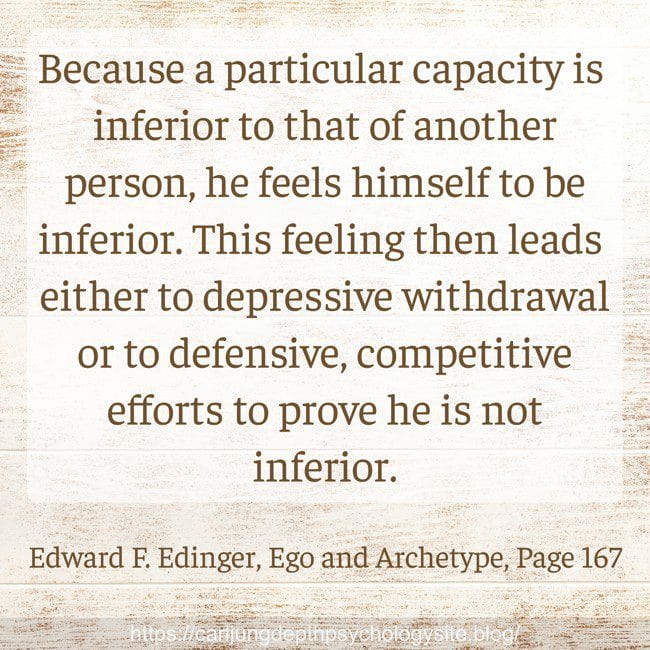 Inferior | Because a particular capacity is inferior to that of another ...