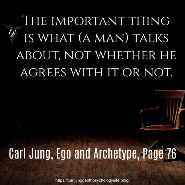 The Important Thing Is What (a Man) Talks About, Not Whether He Agrees ...
